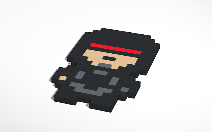 3D design RoboCop - Tinkercad