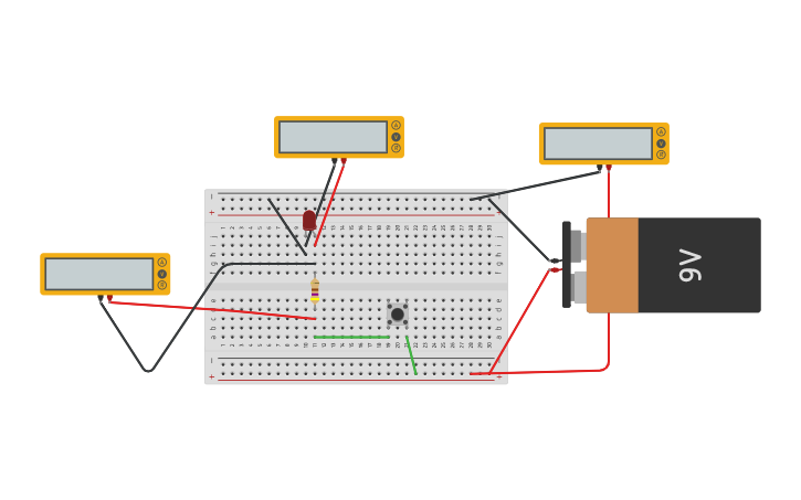 Circuit Design Adding A Multi Meter Tinkercad
