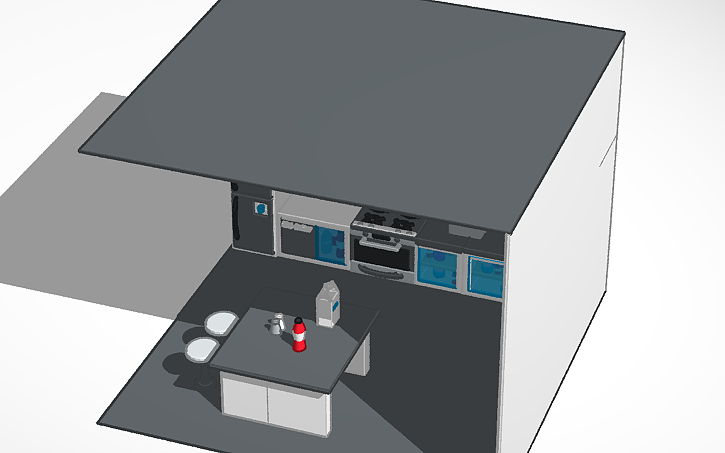3D design Kitchen Design - Tinkercad