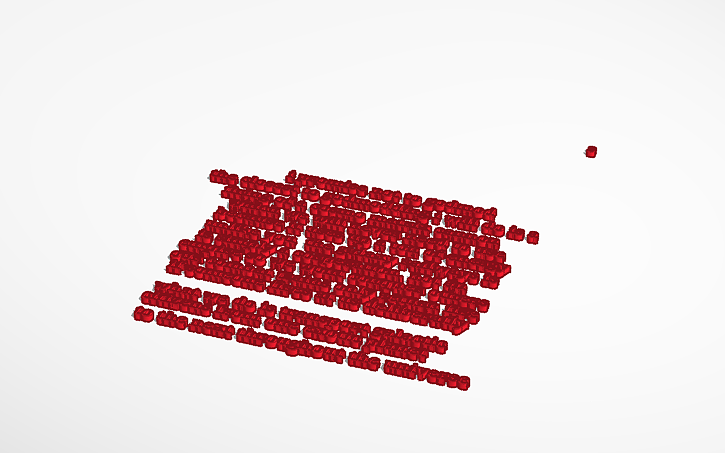 3D design Message - Tinkercad