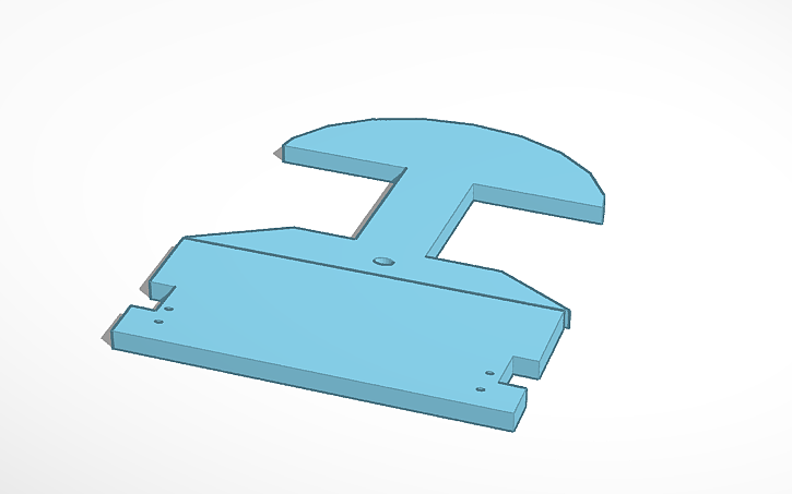 3D design CHASIS SEGUIDOR DE LINEA - Tinkercad