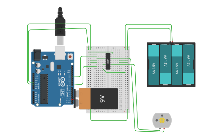 Circuit design Epic Trug - Tinkercad