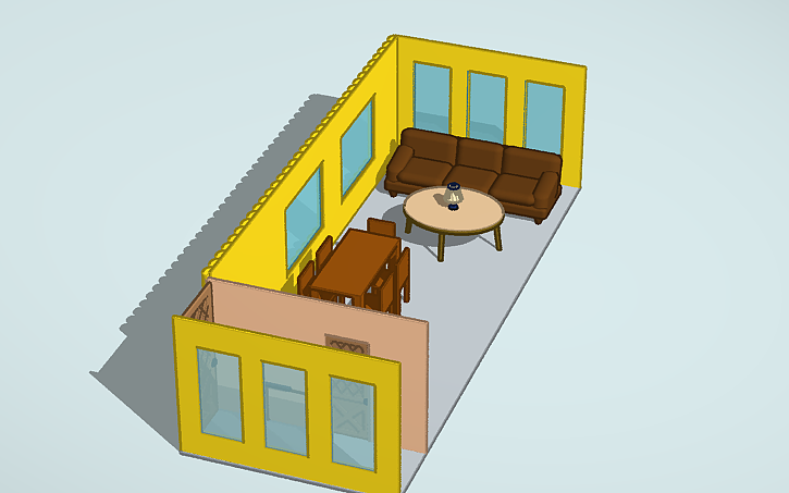 3D design Copy of Interior Design Challenge - Tinkercad