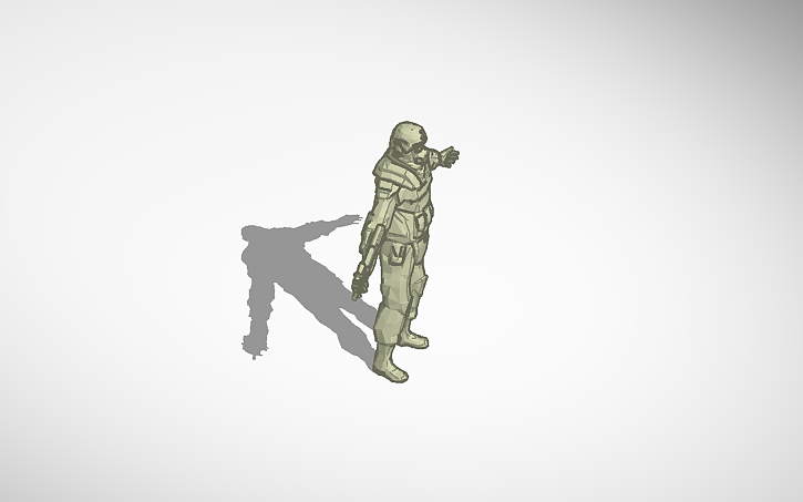 3D design scp mtf - Tinkercad