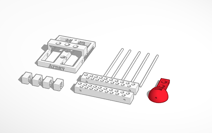 3D design CATAPULT - Tinkercad