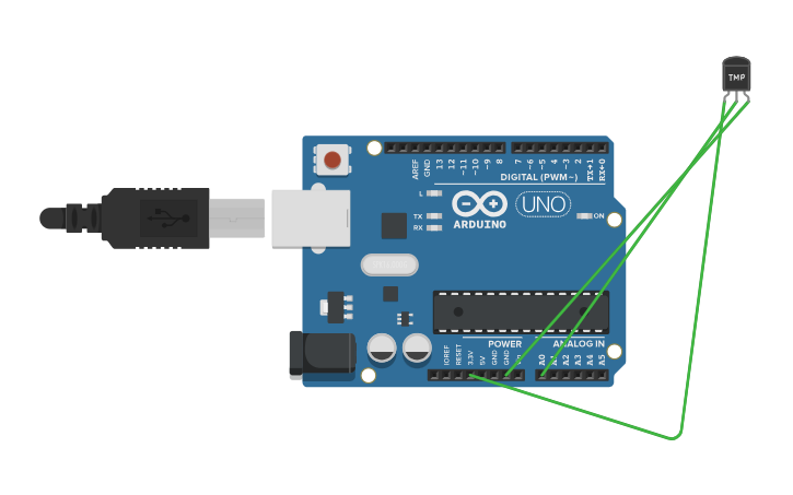 Circuit design simple calc - Tinkercad