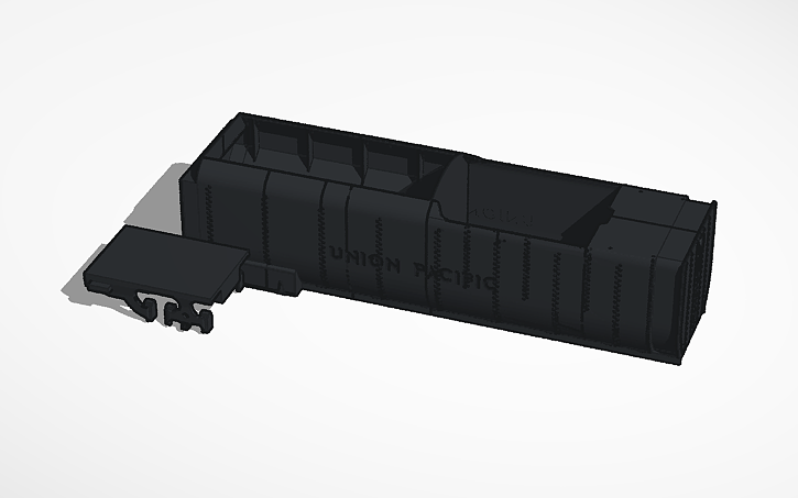 3D design Big Boy tender - Tinkercad
