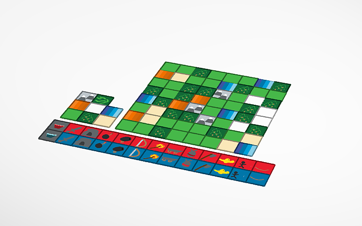 3D design Tile towers a new tinkercad game - Tinkercad