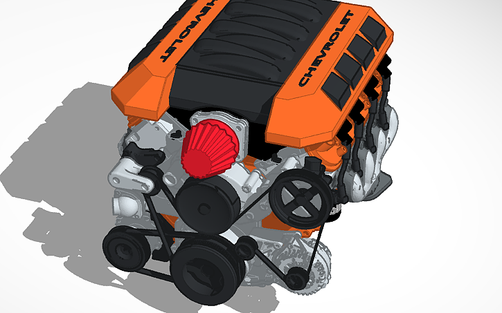 3D design 6.2L L99 - Tinkercad