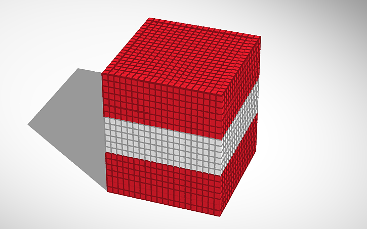 3D design Minecraft TNT - Tinkercad