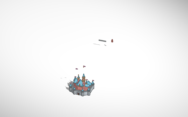 3D design Disneyland - Tinkercad