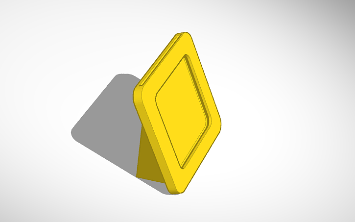 3D design Photo Frame - Tinkercad