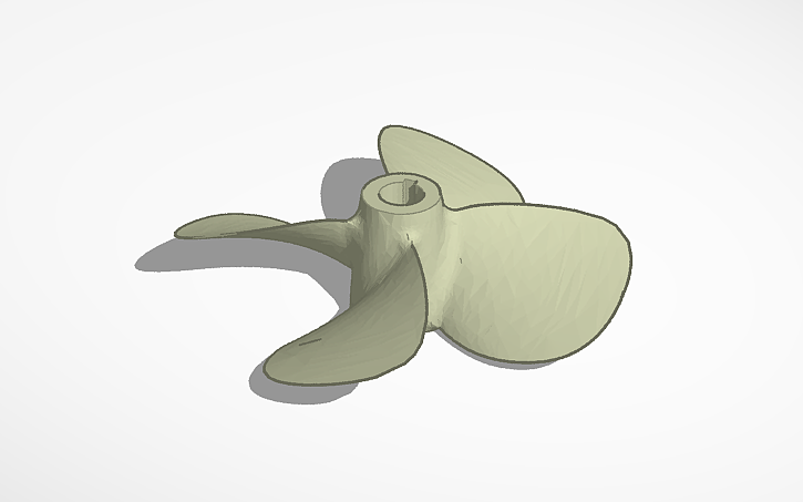 3D design Propeller - Tinkercad
