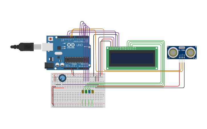 Circuit design practice - Tinkercad