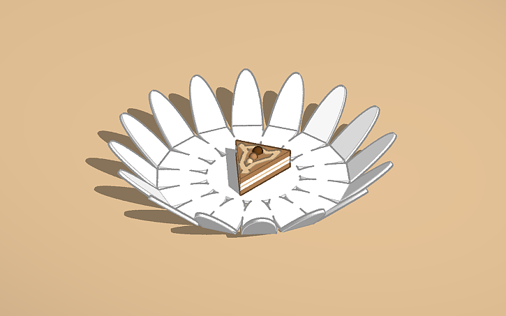 3D design cake - Tinkercad