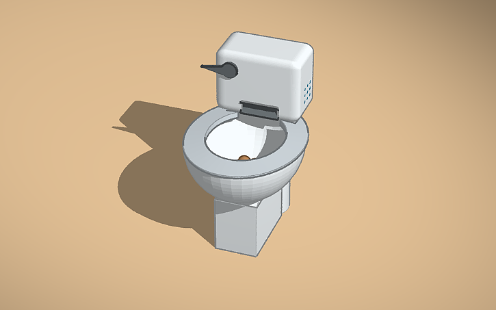 3D design Flushing toilet simulator! - Tinkercad