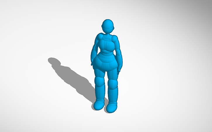 3D design human body! - Tinkercad