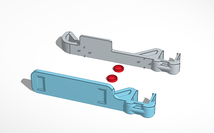 3D design Ender3s enclosure mount - Tinkercad
