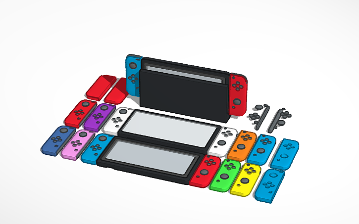 3D design Nintendo Switch - Tinkercad