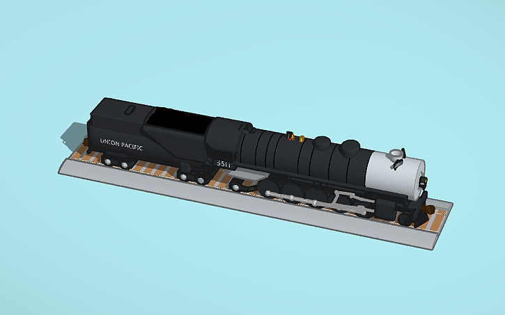 3D design Union Pacific TTT-6 No.5511 - Tinkercad