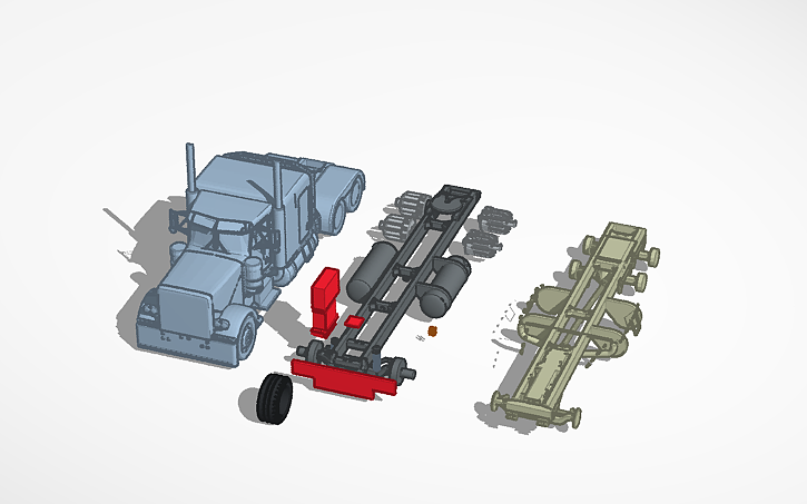 3D design Copy of Peterbilt 379 RC 2.0 - Tinkercad