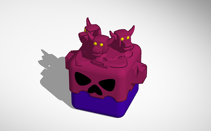 3D design Venom blox fruits - Tinkercad