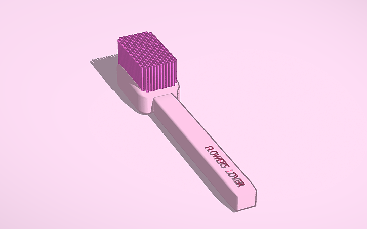 3D design *** Tooth Brush *** - Tinkercad