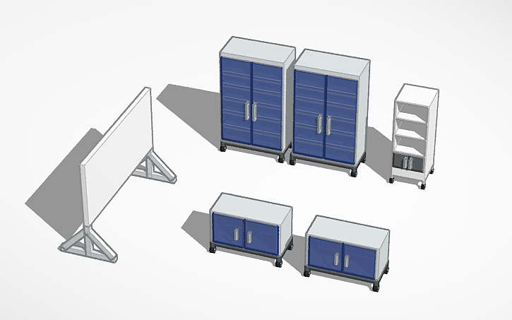 3D design CABINET - Tinkercad