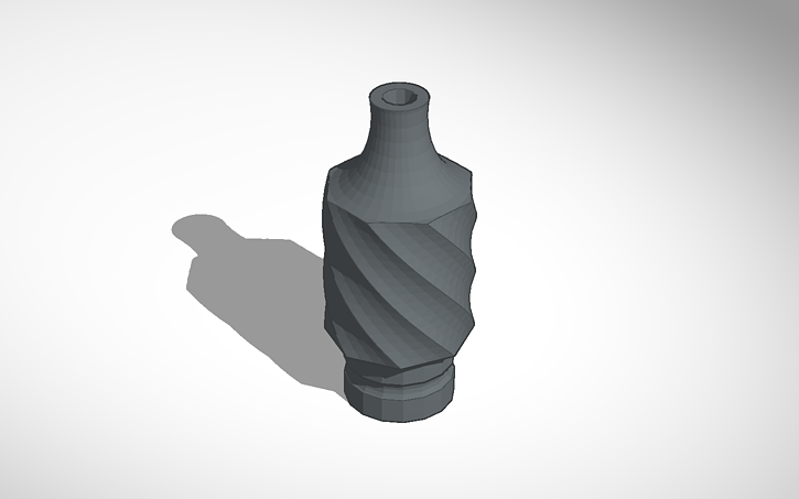 3D design Gnolls verdrehtes DipTip - Tinkercad