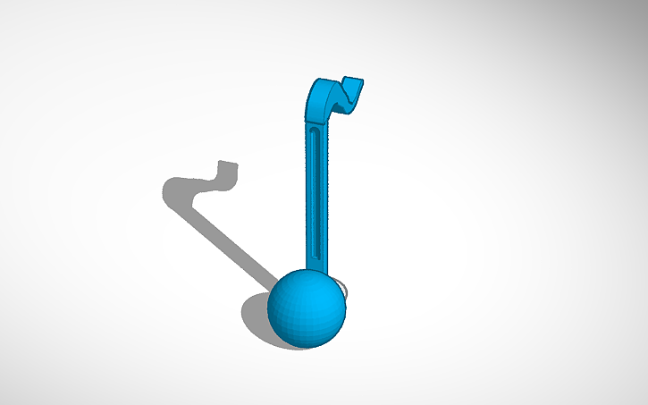 3D design Otamatone - Tinkercad