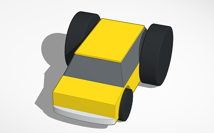 3D design Hot Rod - Tinkercad