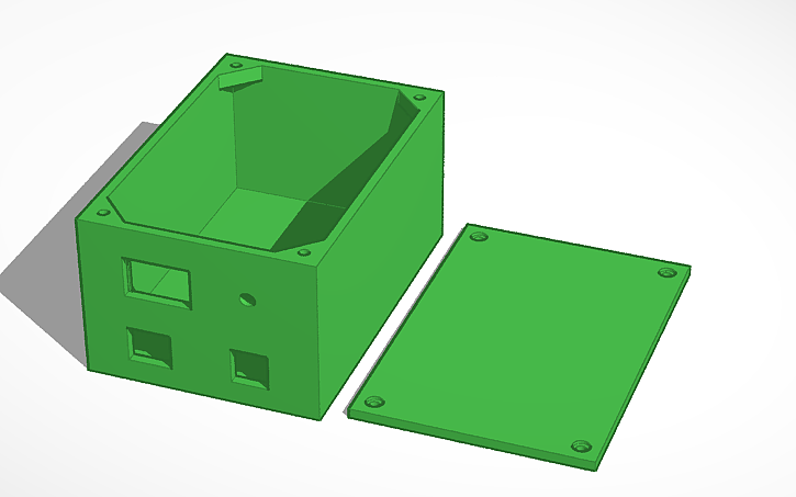 3D design Arduino uno Case - RJ45 Jack Vs2 - Tinkercad