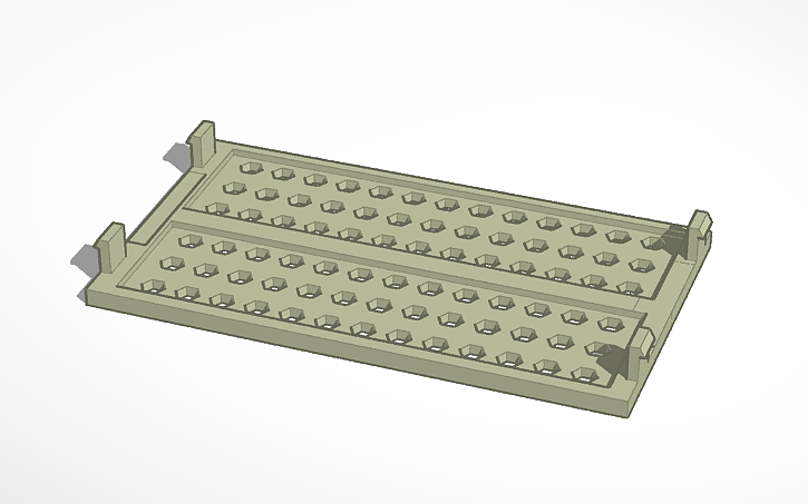 3D design drive bay - Tinkercad
