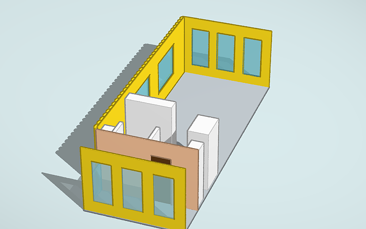 3D design Copy of Interior Design Challenge - Tinkercad