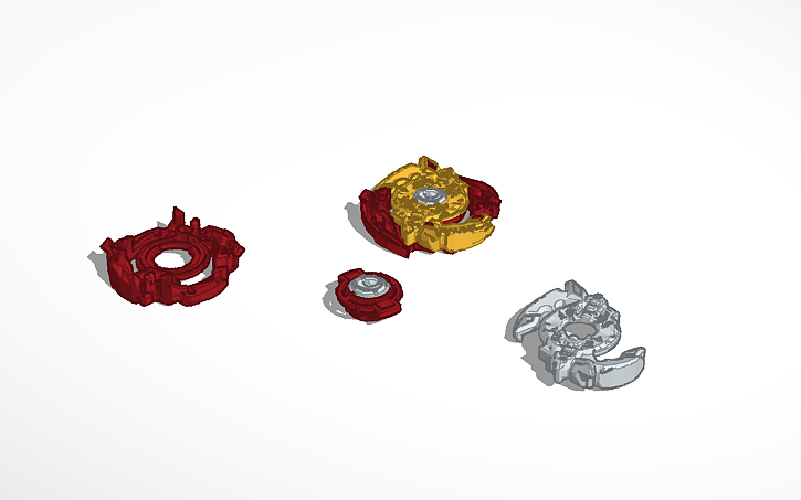 3D design legend spryzen - Tinkercad