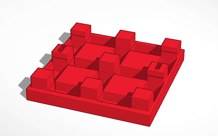 3D design ESCAPE ROOM NFC - Tinkercad