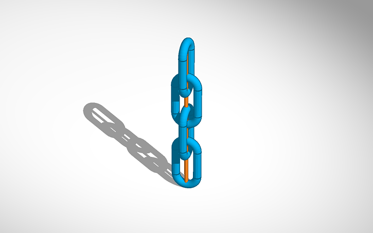 3D design Chain - Tinkercad