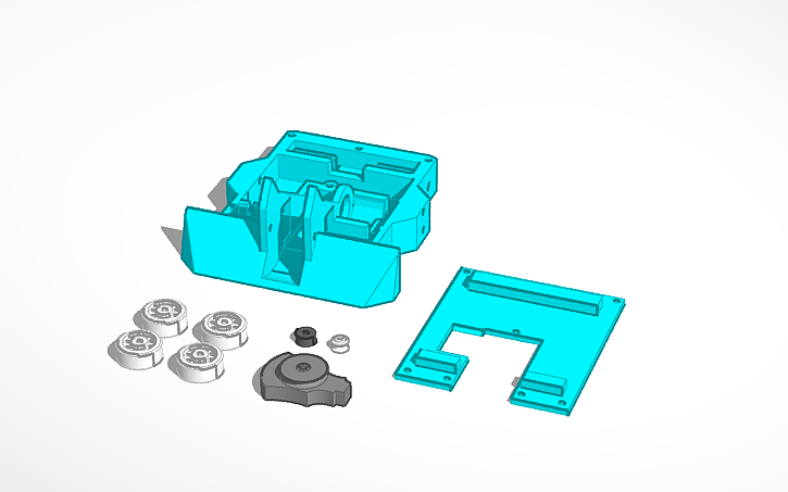 3D design BattlePrints 3d printable vertical spinner bot - Tinkercad