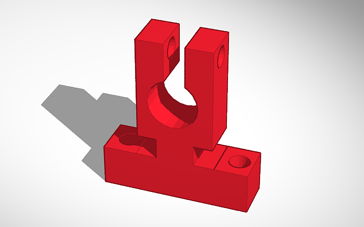 3D design clamp - Tinkercad