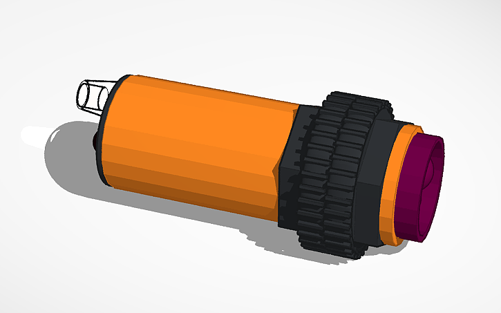 3D design infrared sensor - Tinkercad