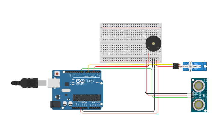 Circuit design Robo Head - Tinkercad