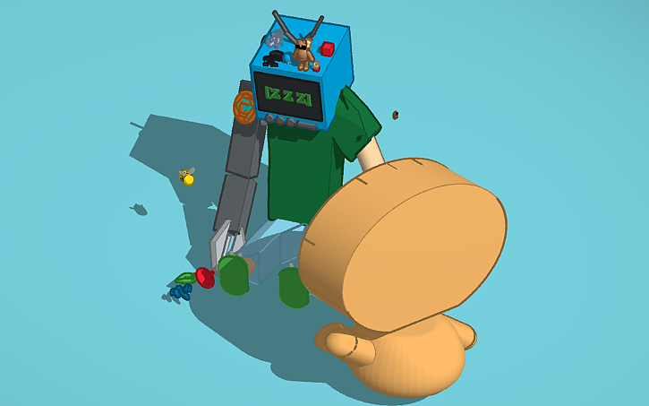 3D design Copy of add your OC! - Tinkercad