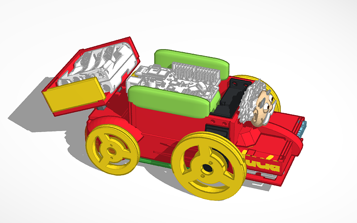 3D design robot arduino - Tinkercad