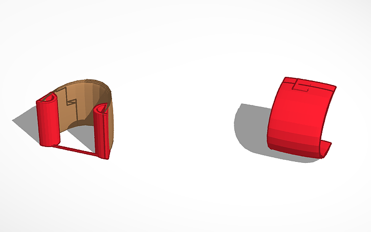 3D design Bun bun shoulder plates - Tinkercad