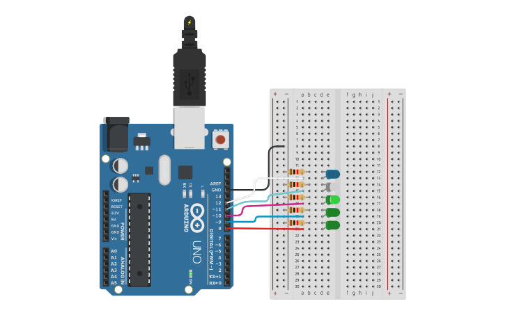 Circuit design Elvis Huang Chaser-2C - Tinkercad