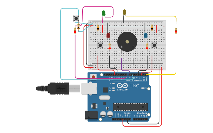 Circuit design tap 5 - Tinkercad