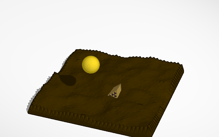 3D design The Essence Of Sand - Tinkercad