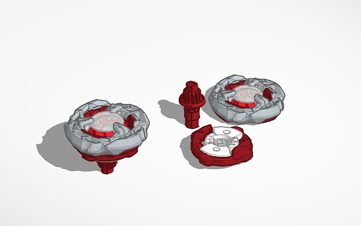 3D design Copy of Beyblade X HellScythe (Burst version) - Tinkercad
