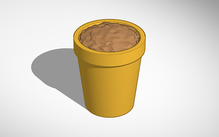 3D design The squidward flower - Tinkercad