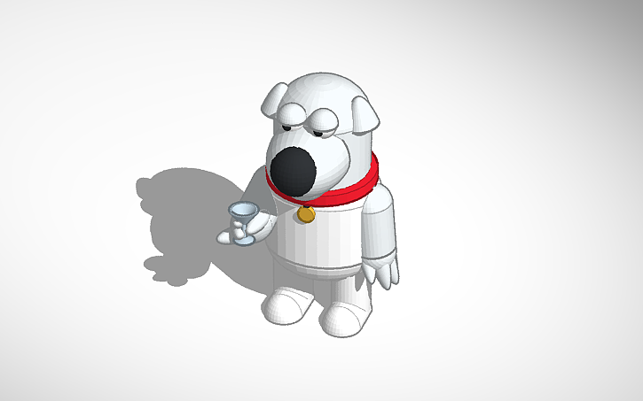 3D design Brian Griffin made by NIALL NEWBY - Tinkercad